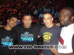 Dany Bill, Rachid Saadi et Kemel Jemel - RMBoxing