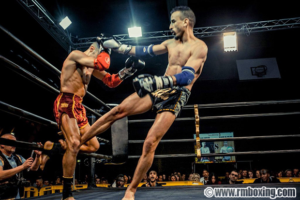 Walid El Ouali étincelant - RMBoxing