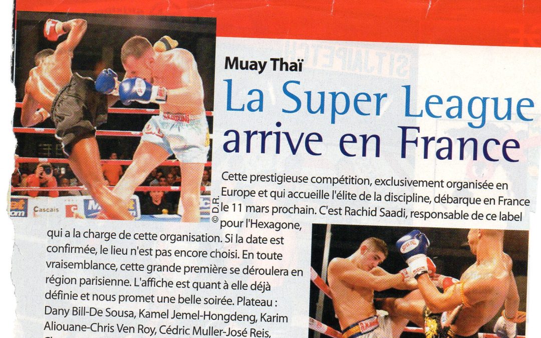 gala de boxe thai muay thai super league rmboxing cedric muller et dany ...